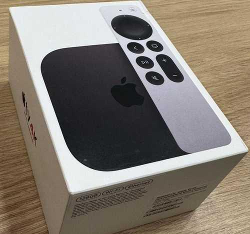 Новый apple tv 4K 128gb