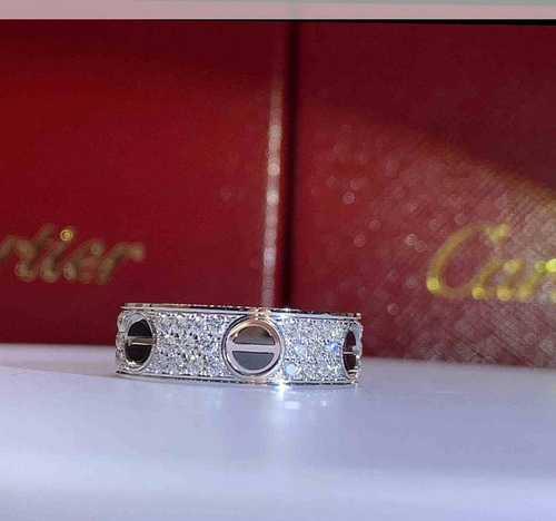 Кольцо Cartier love 0,74ct