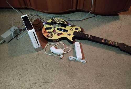 Nintendo Wii + гитара