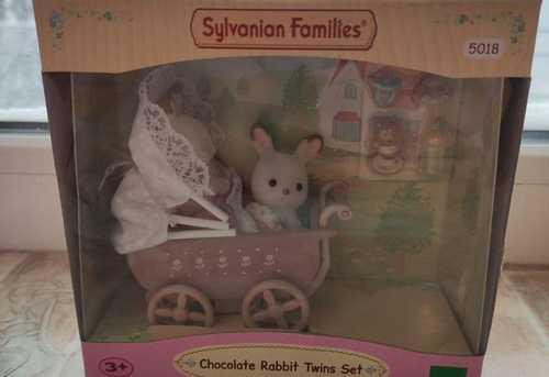 Sylvanian Families набор коляска, малыши, новая