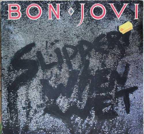 Bon Jovi Slippery when Wet пластинка виниловая