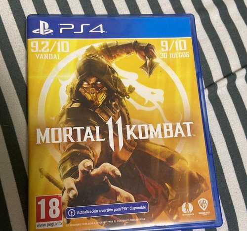 Диса для playstation 4 Mortal kombat 11