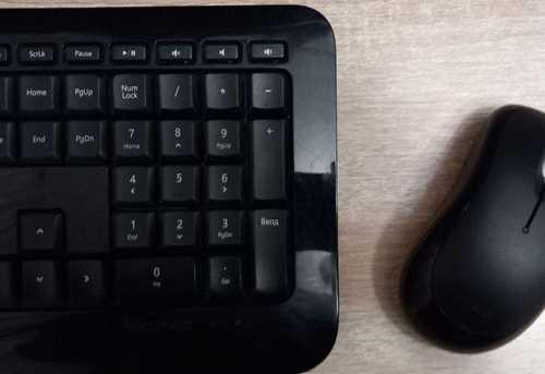 Беспроводной комплект клавиатура и мышка