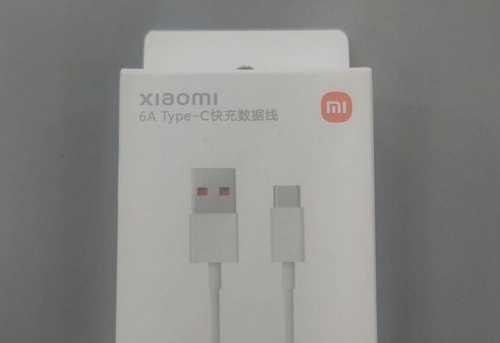 Кабель usb type c Xiaomi 6A