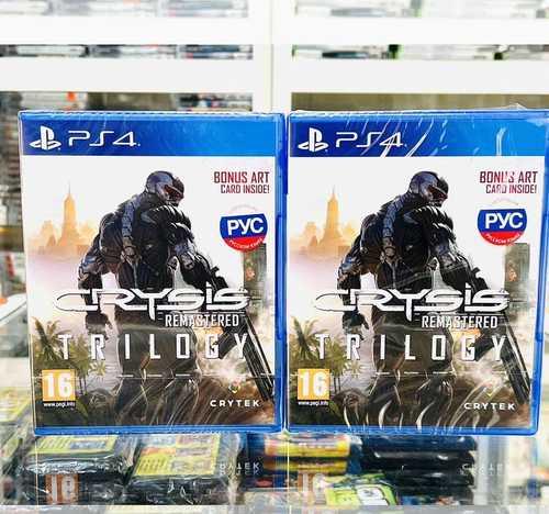 Новый Crysis Remastered Trilogy PS4 PS5