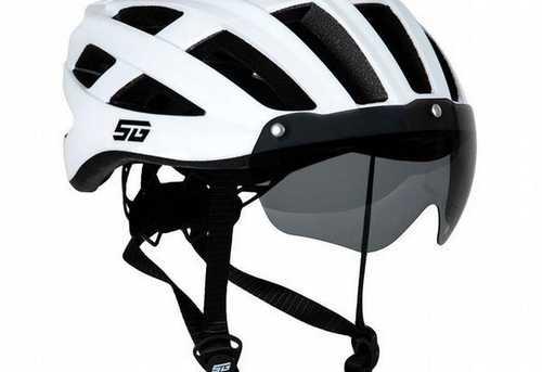 Шлем STG TS-33 с визором и фонарем, M (54-58 см)