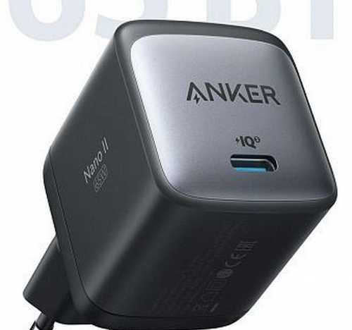 Зарядное устройство Anker PowerPort Nano 2 GaN 65W