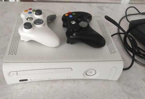 Xbox 360 fat, прошит привод, без hdd