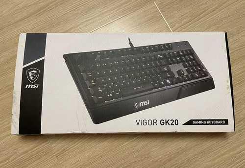 Клавиатура проводная MSI Vigor GK20