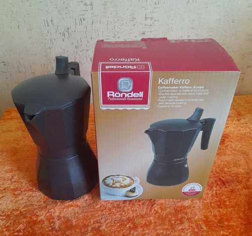 Гейзерная кофеварка Rondel Kafferro 3,6чашек
