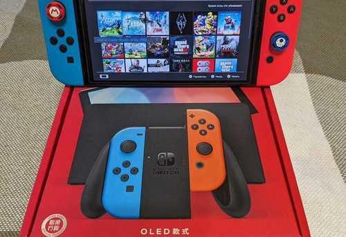 Nintendo Switch Oled + 26 лицензионных игр