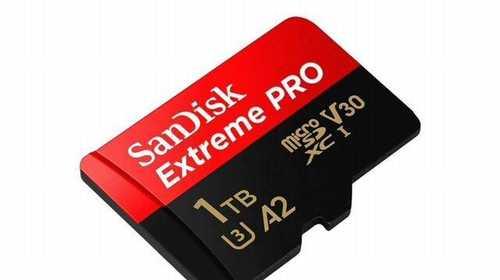 Карта памяти SanDisk MicroSD 1TB Extreme Pro V30