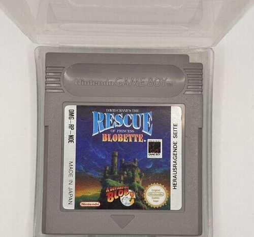Игра Rescue Of Princess Blobette для Game Boy ориг