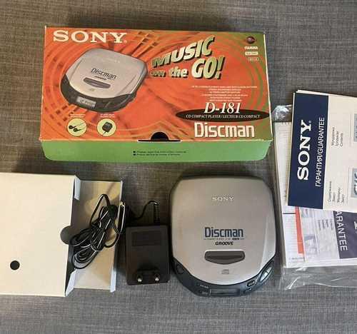 Cd плеер sony discman