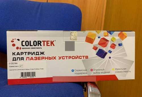 Картридж Colortek картридж C-CE278A