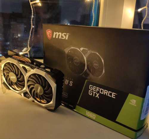 Видеокарта GTX 1660 MSI