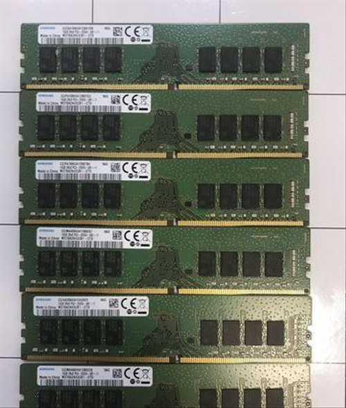 DDR4 16GB samsung под разгон