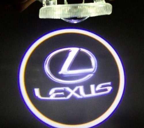 Проекция логотипа Lexus LED в дверь O3SW4