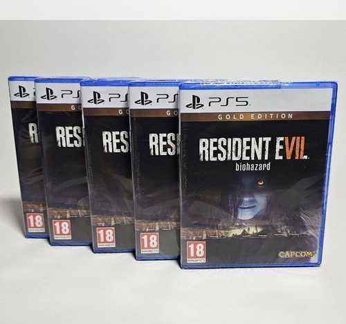 Resident Evil 7 Biohazard Gold Edition ps5 диск