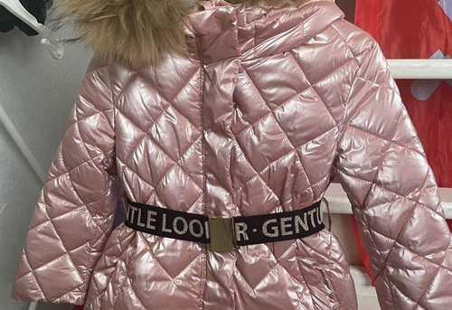 Куртка зимняя для девочки 110