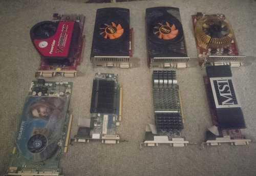 Старые видеокарты PCI-E
