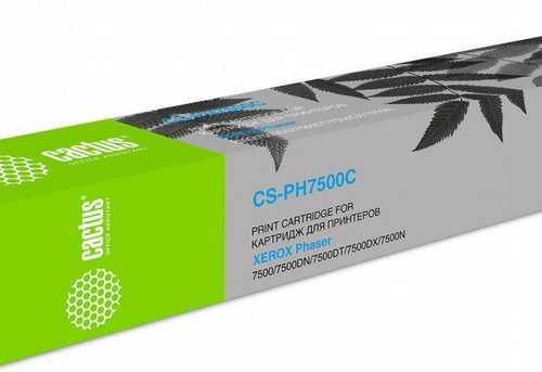 Картридж лазерный Cactus CS-PH7500C 106R01443 голу