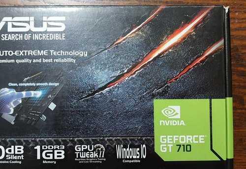 Видеокарта asus GeForce GT710 Silent LP 1 гб gddr3