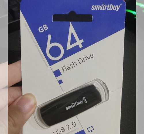 Usb флешка на 64 гб. smartbuy