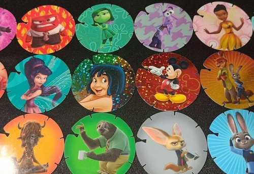 Фишки Сотки Tazo Disney Marvel DC Caps