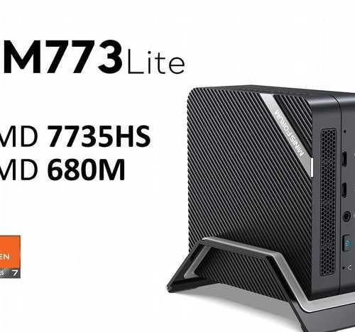 В наличии Мини пк Minisforum UM773Lite AMD R7 7735