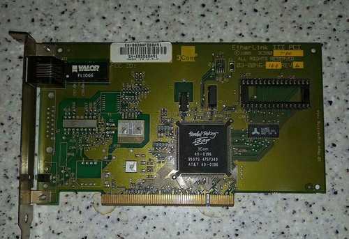 Сетевая карта PCI. 3Com EtherLink III PCI 3C590