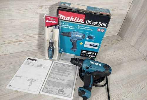 Дрель-шуруповерт сетевая Makita DF0300X1