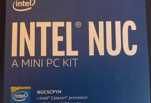 Мини компьютер intel NUC5cpyh Celeron