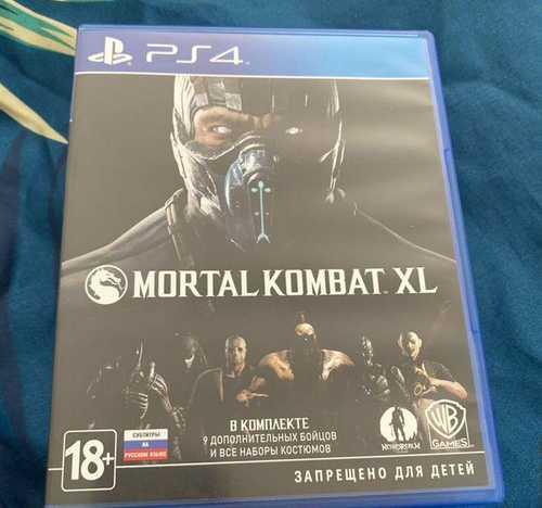 Игра для ps4 Mortal kombat xl