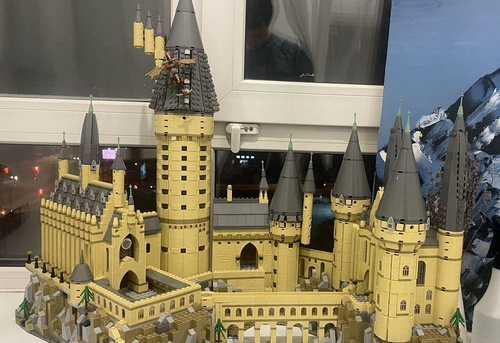 Замок хогвартс lego
