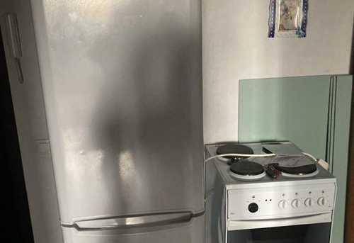 Холодильник с плитой