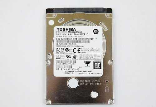 HDD для ноутбука 2.5 500GB Toshiba mq01abf050