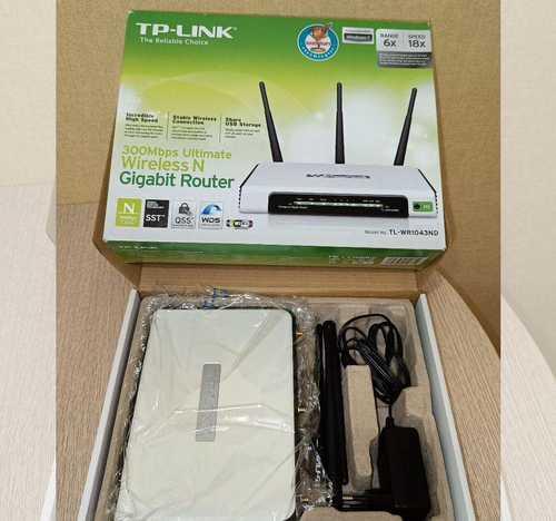 Wi-Fi роутер TP-link TL-WR1043ND