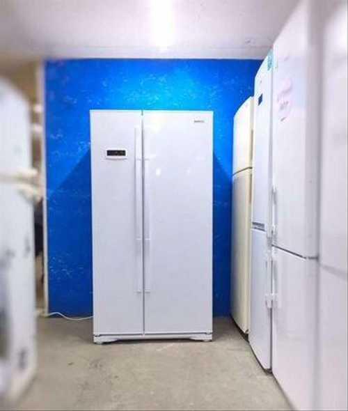 Холодильник side by side Beko белый бу гарантия