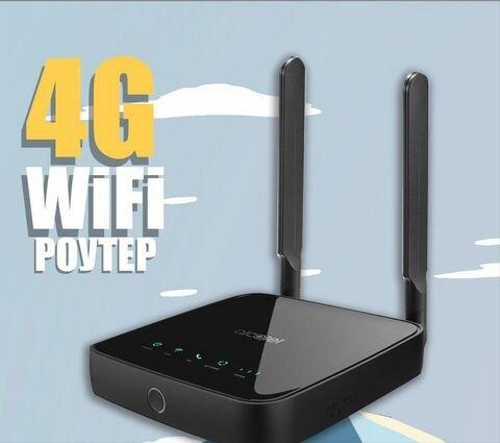 4G Wifi Роутер Модем 2в1 Безлимитный Интернет HH40