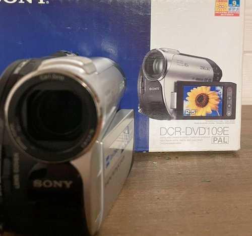 Видеокамера sony handycam dcr dvd109e (pal)