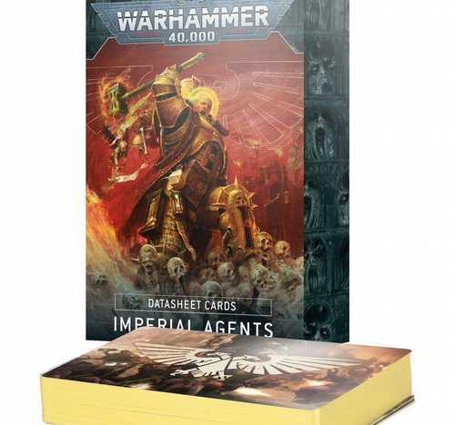 Warhammer 40 000 Datasheet Cards: Imperial Agents