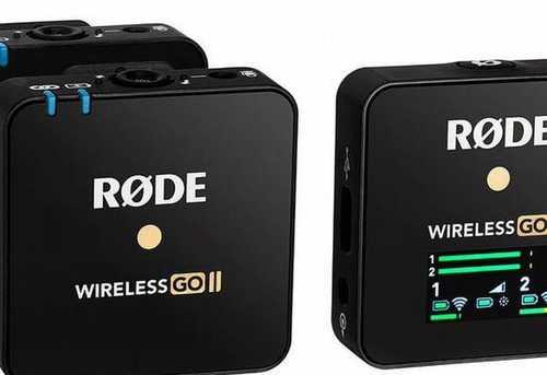 Rode Wireless GO II накамерная радиосистема новая