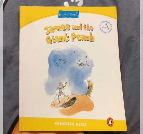 James and the giant peach детская книга