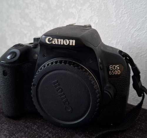 Цифровой фотоаппарат canon eos 650d