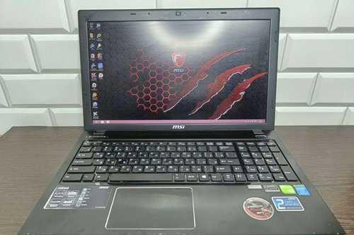 Игровой MSI на i5/ GT 750M/ RAM 8/ full HD