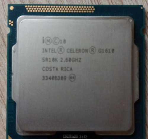 Процессор intel celeron g1610