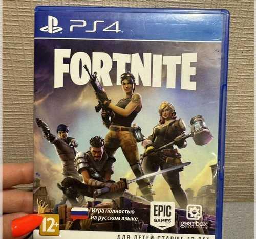 Диск fortnite на ps4 бу