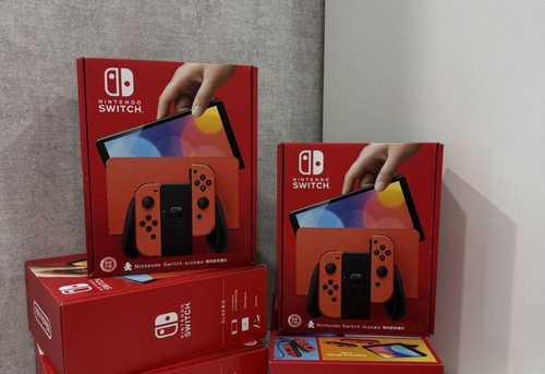 Новая лимитированная Nintendo Switch Oled Mario Ed