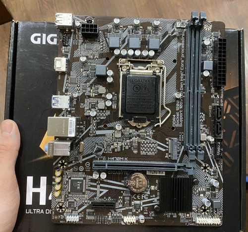 Материнская плата gigabyte h470